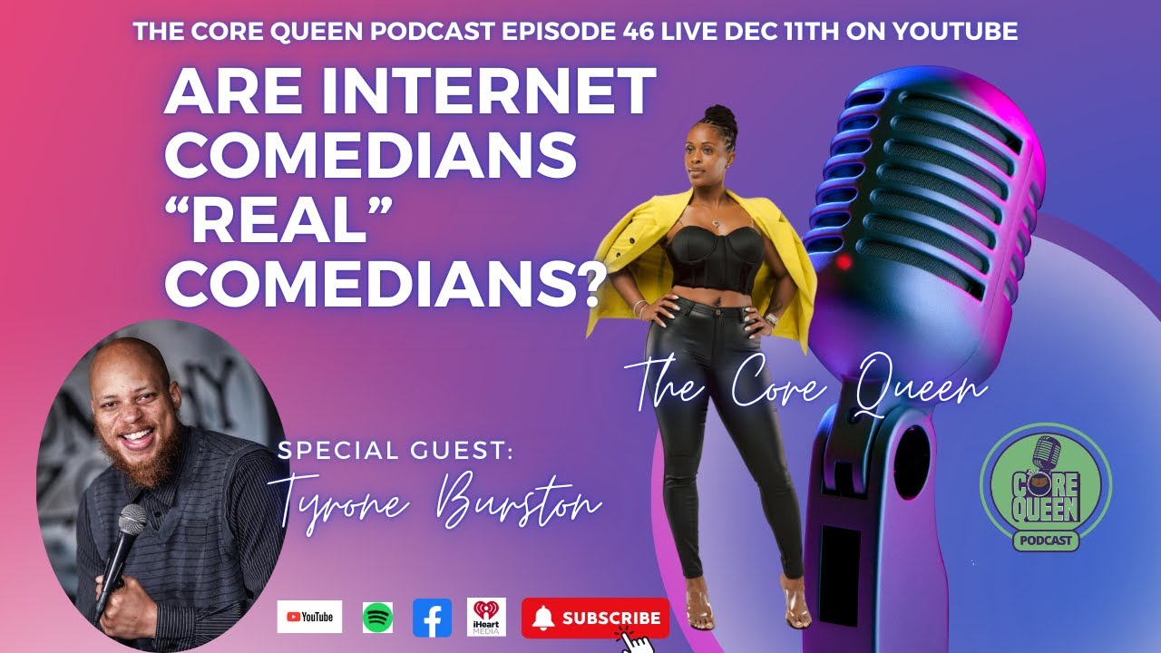 Ep 46 | Special Guest: Nationally Touring Comedian Tyrone Burston - YouTube