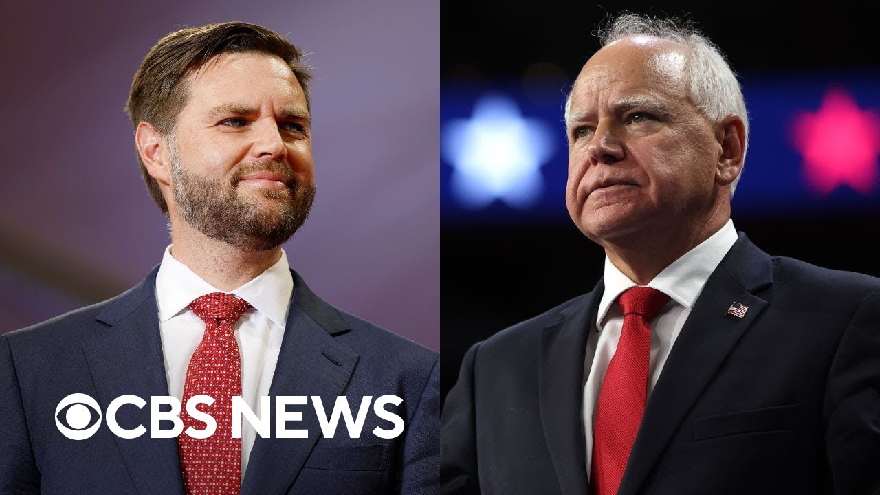 What to know about JD Vance, Tim Walz's VP debate on CBS News - YouTube