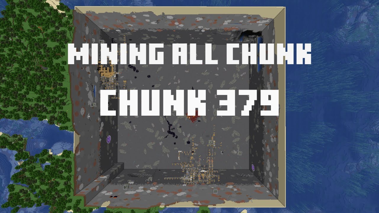Mining all the chunks in Minecraft (Chunk 379) - YouTube