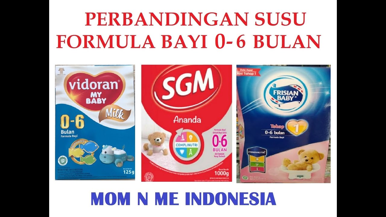 Perbandingan Susu Formula Yang Bagus Dan Murah Bayi Usia 0-6 Bulan ...