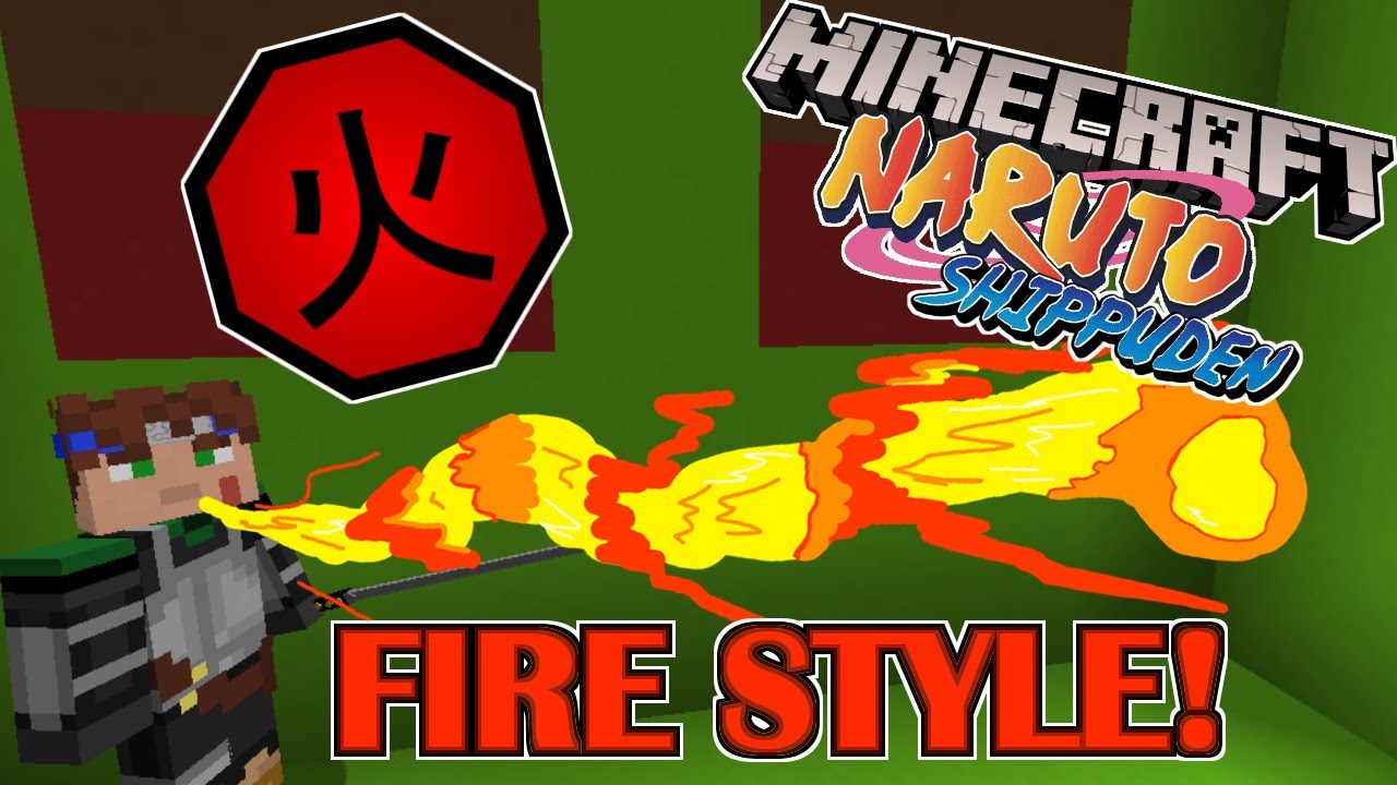 Learning NEW JUTSU in the Naruto Shippuden Minecraft Mod! - YouTube