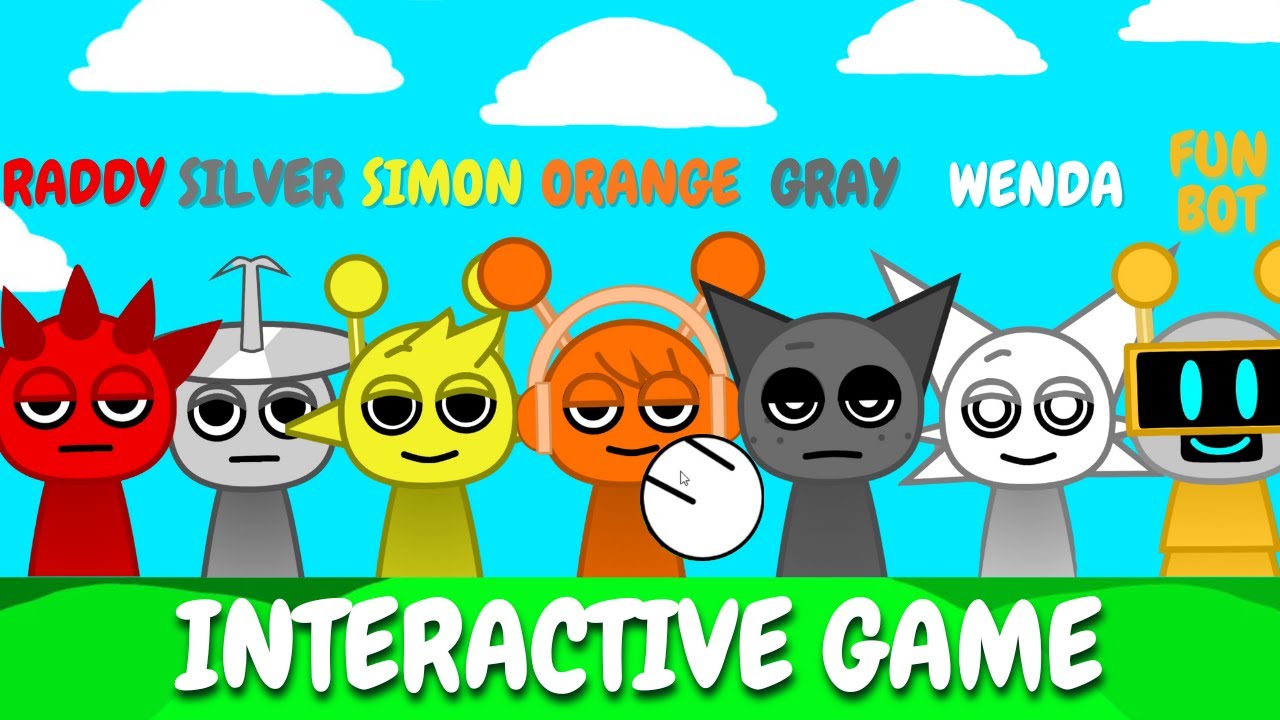 Incredibox Sprunki Interactive - Simon, Orange, Gray, Raddy, Fun Bot ...