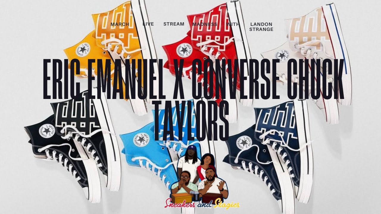 Eric Emanuel x Converse Chuck Taylors - YouTube