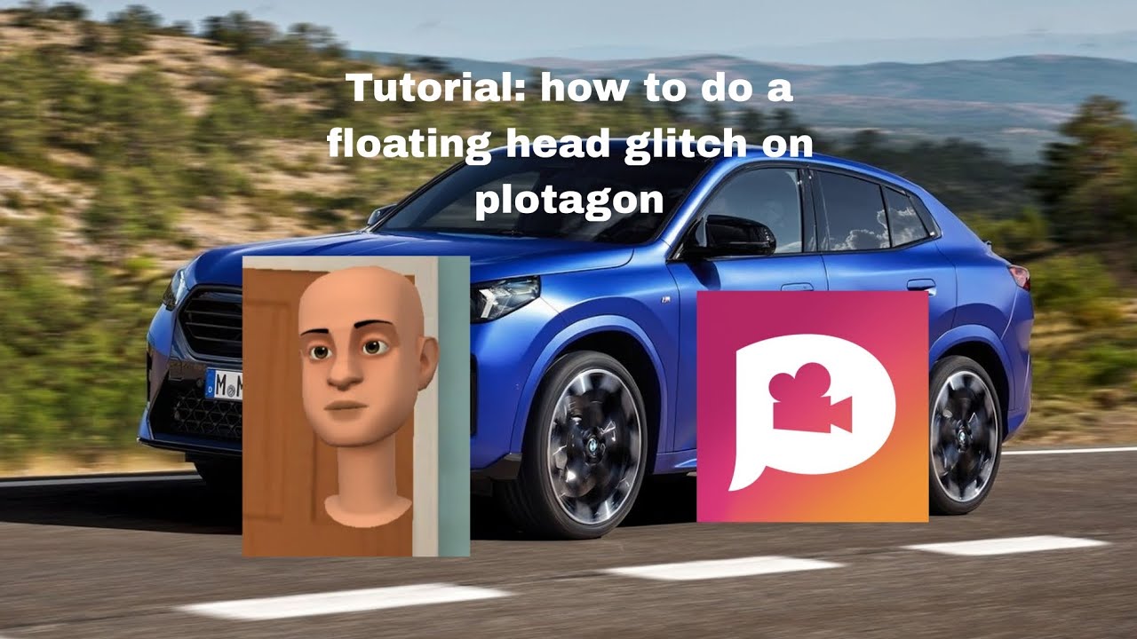 Tutorial: how to do a floating head glitch on Plotagon - YouTube