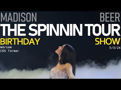 Madison's Birthday Show - Spinnin Tour Warsaw 2024 - YouTube