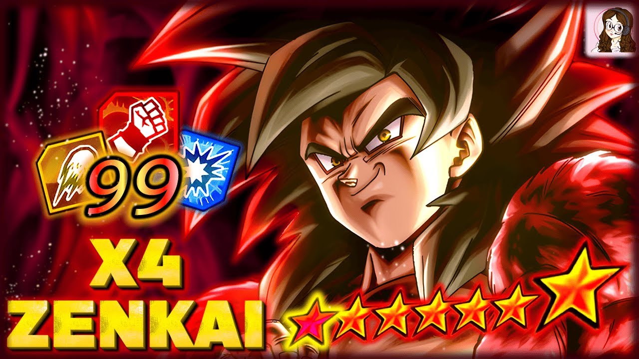 🔥 ¡GOKU SSJ4 ULTRA FULL POWER X 4 BANQUILLOS DE ZENKAI Y ARTES 99!🔥 ...