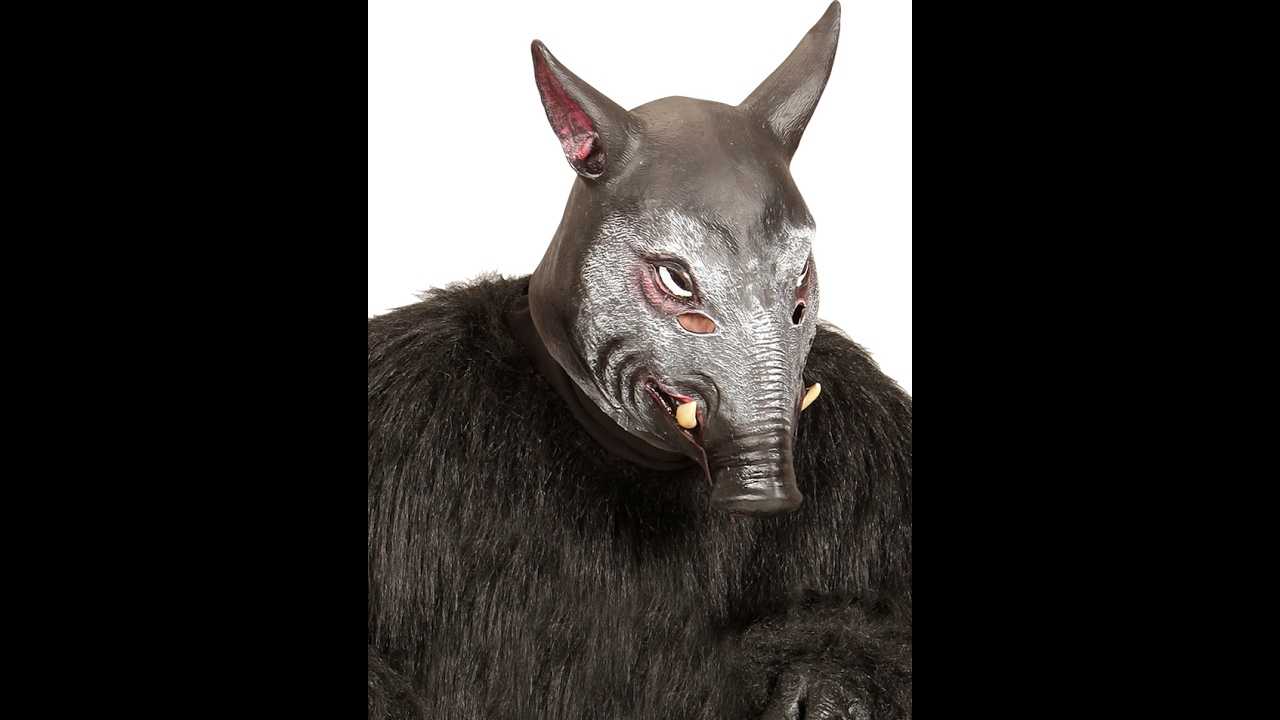 96644 - "BOAR FULL HEAD MASK" - YouTube