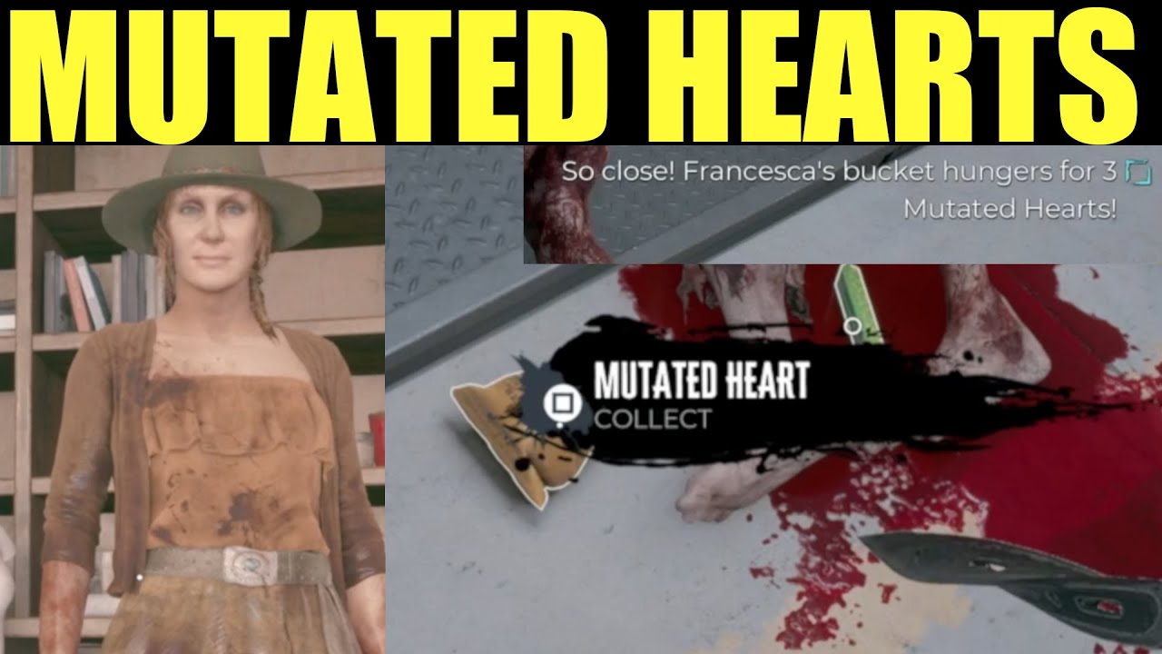 where to get "mutated hearts" in dead island 2 | body art: dread quest ...