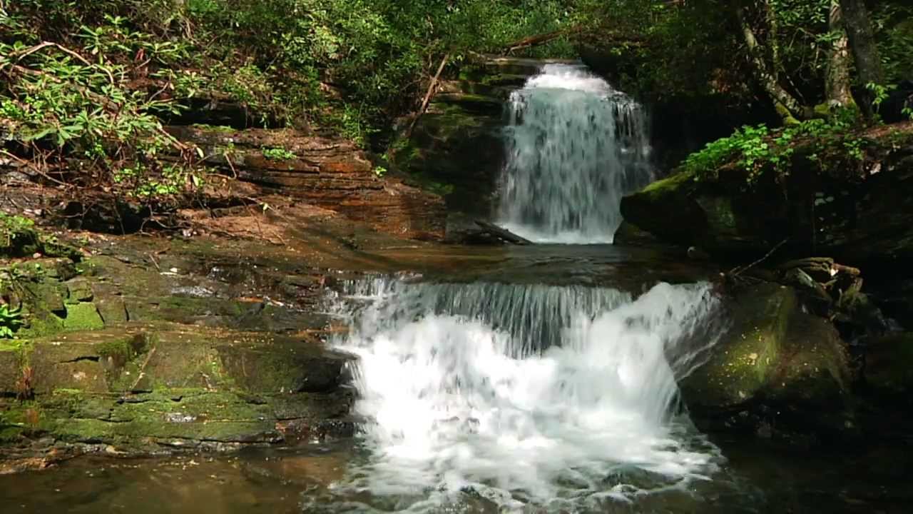 Low Gap Creek Falls, Georgia - YouTube