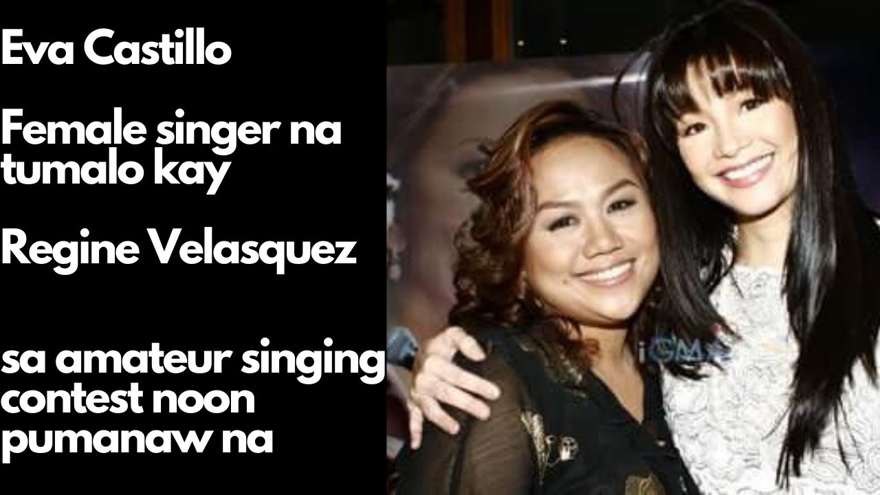 Eva Castillo Female singer na tumalo kay Regine Velasquez sa amateur ...