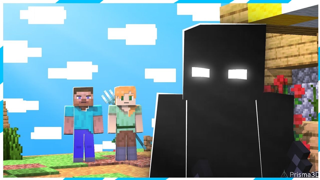 Steve and Alex vs Null | Minecraft Animation Prisma 3d | Babu Tech ...