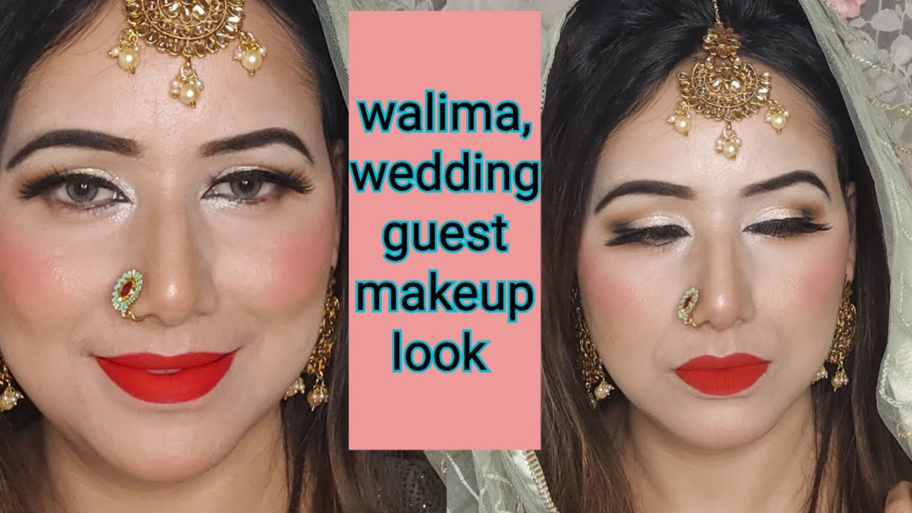 Walima, wedding guest makeup look #walimamakeup #weddingguestmakeup ...