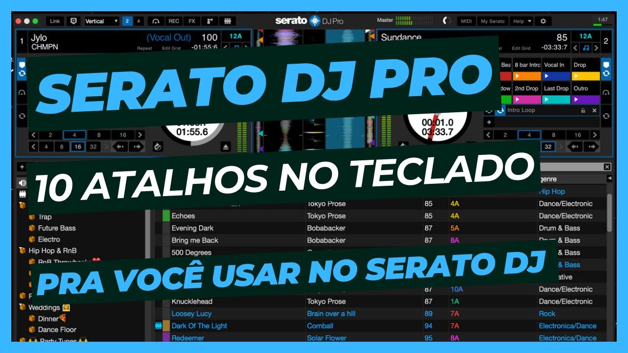 10 Atalhos pra você usar no seu Serato DJ Pro - YouTube