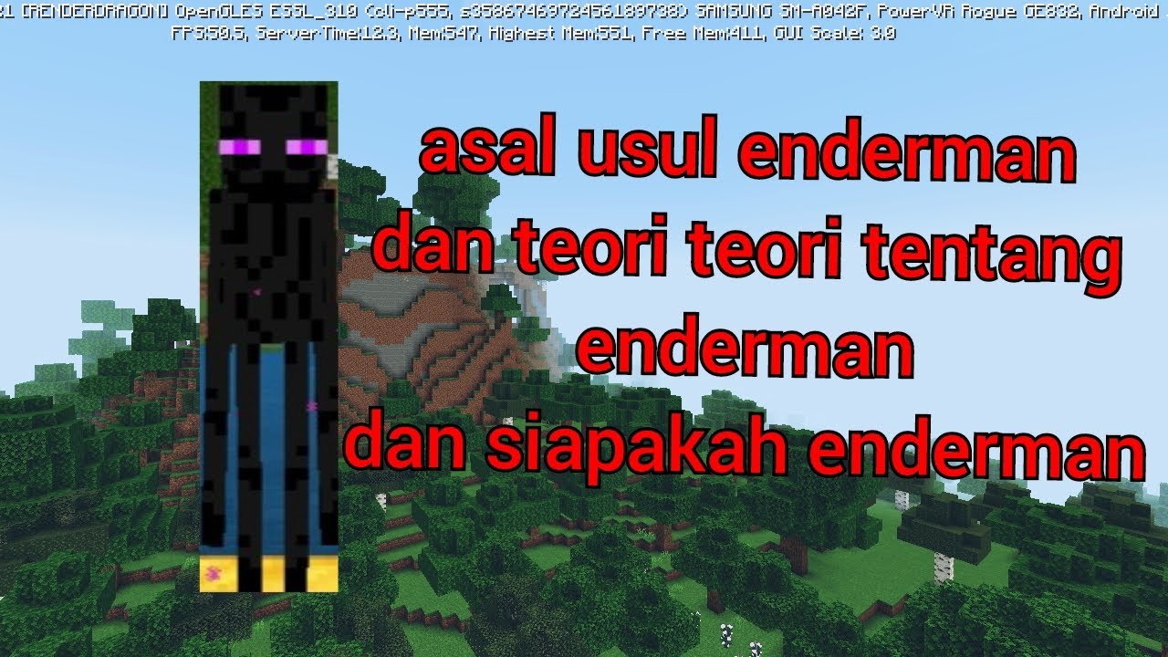 asal usul enderman dan teori teori tentang enderman dan siapakah enderman... - YouTube