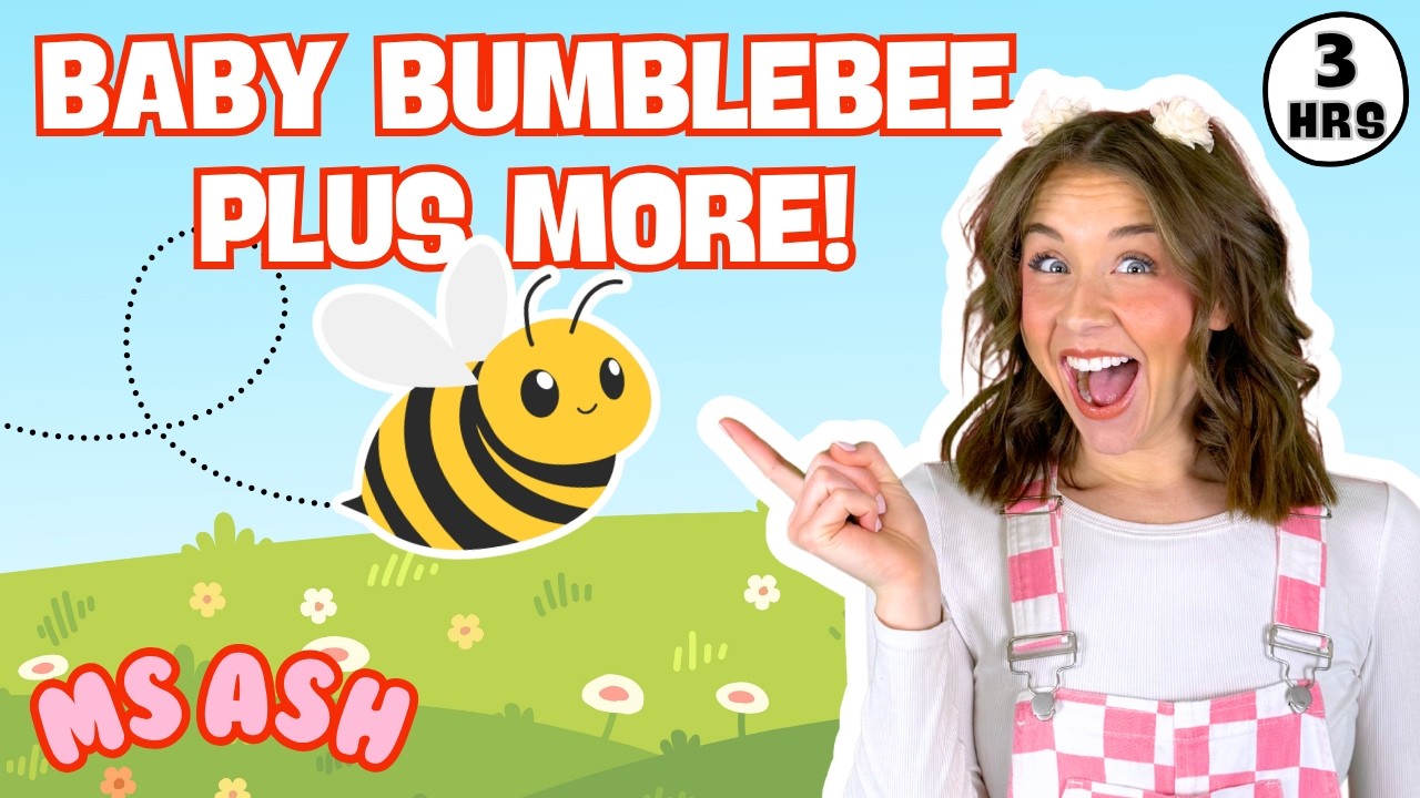 🐝Baby Bumblebee + More | Ms Ash Toddler Learning Compilation | ABC ...