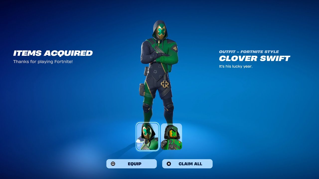 How To Get Clover Swift Skin FREE In Fortnite! (Unlocked LEGO Clover ...