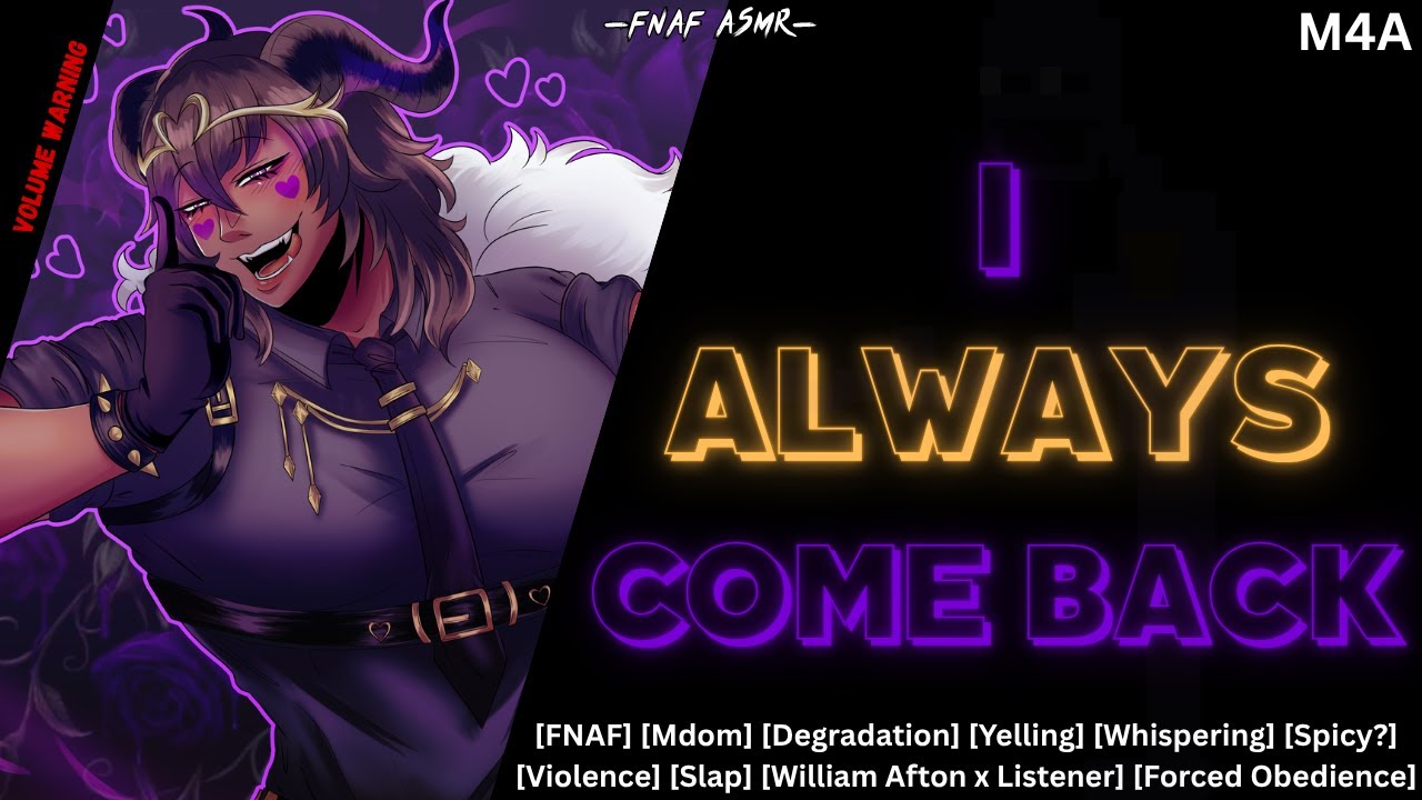 William Afton DOMINATES You [M4A] [FNAF] [Mdom] [Violent] [William ...