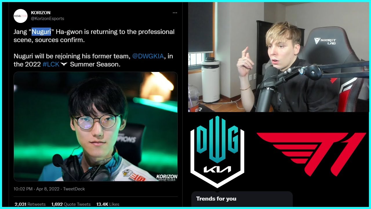 Does NUGURI Returning To DK Makes Them BETTER Than T1? - YouTube