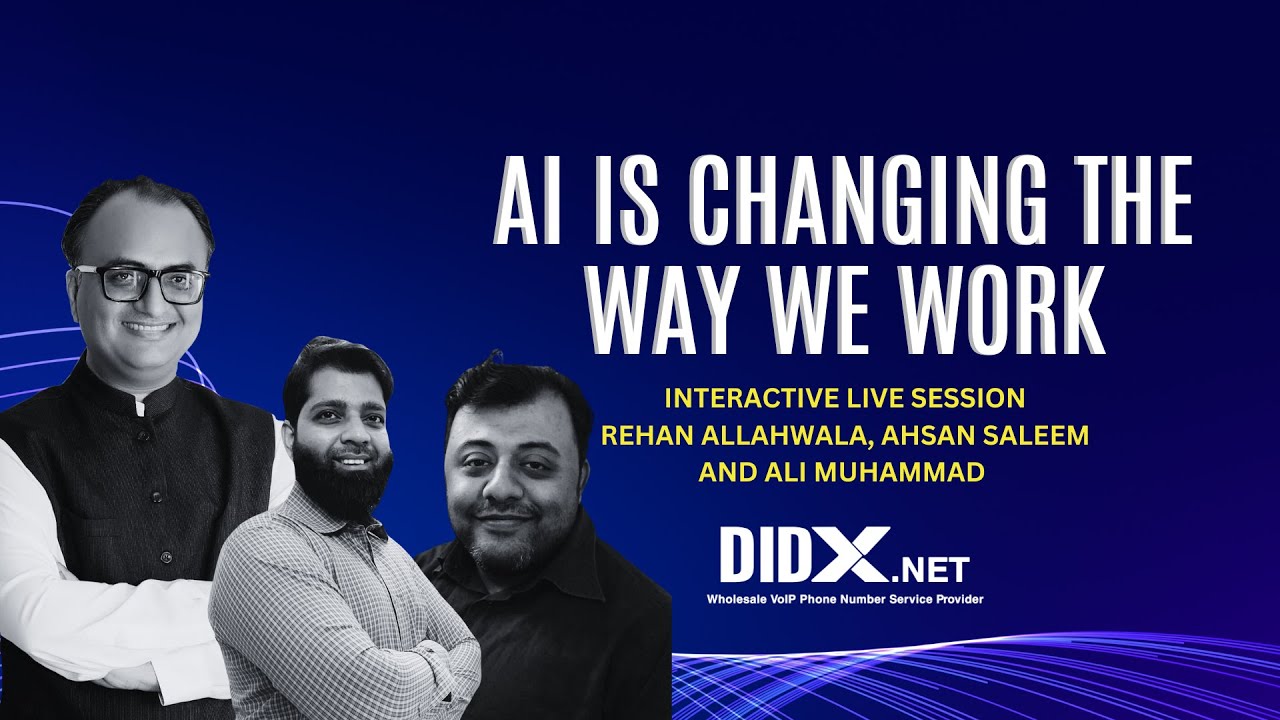 'AI Is Changing The Way We Work' - Rehan Allahwala Interactive Session ...
