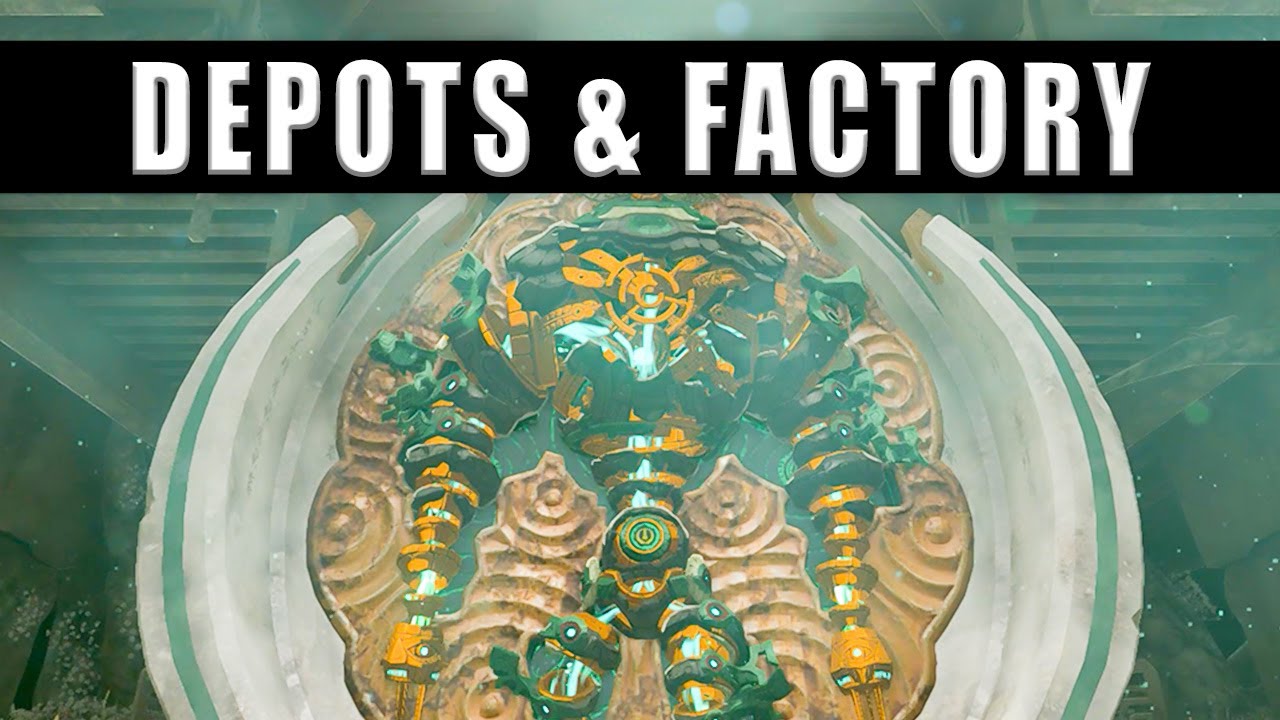 The Legend of Zelda Tears of the Kingdom Depots and Construct Factory ...