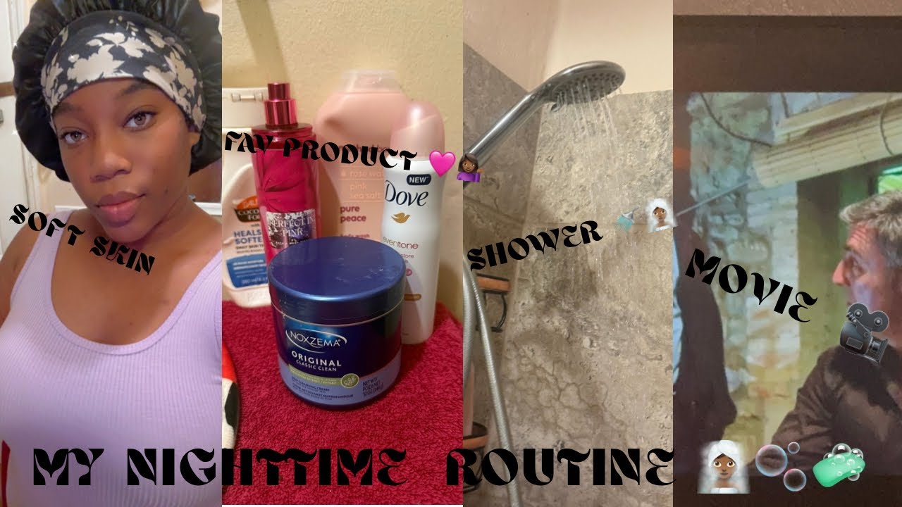 Night Time Routine 🫧| RELAX & UNWIND With me + skincare +shower routine ...