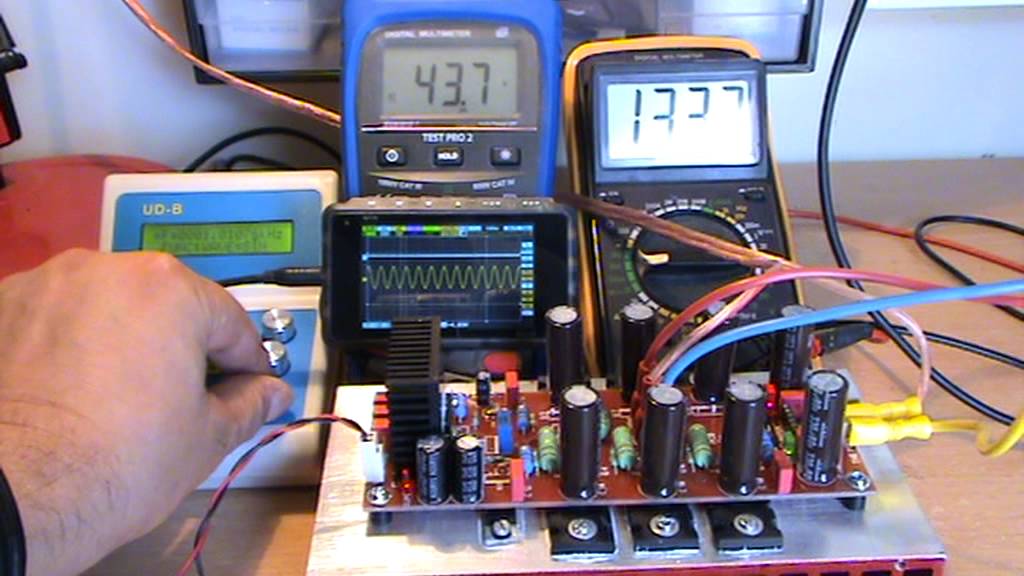 LME49810 @ 3 paires MJL4281 / MJL4302 - YouTube