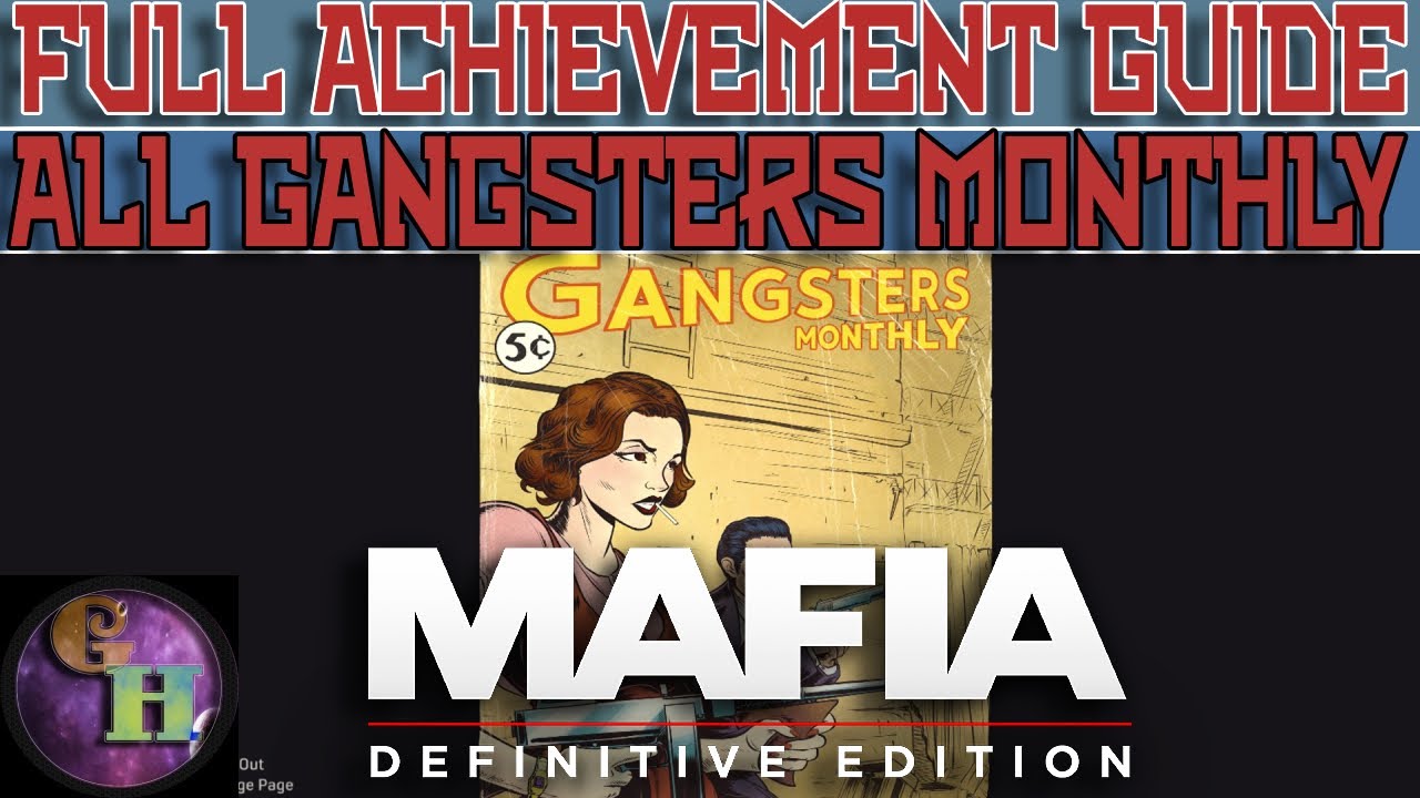 MAFIA DEFINITIVE EDITION COLLECTIBLES GUIDE- ALL GANGSTERS MONTHLY ...