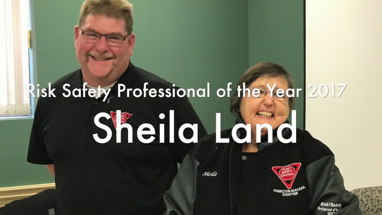 Sheila Land Risk Safety Professional of the Year 2017 - YouTube