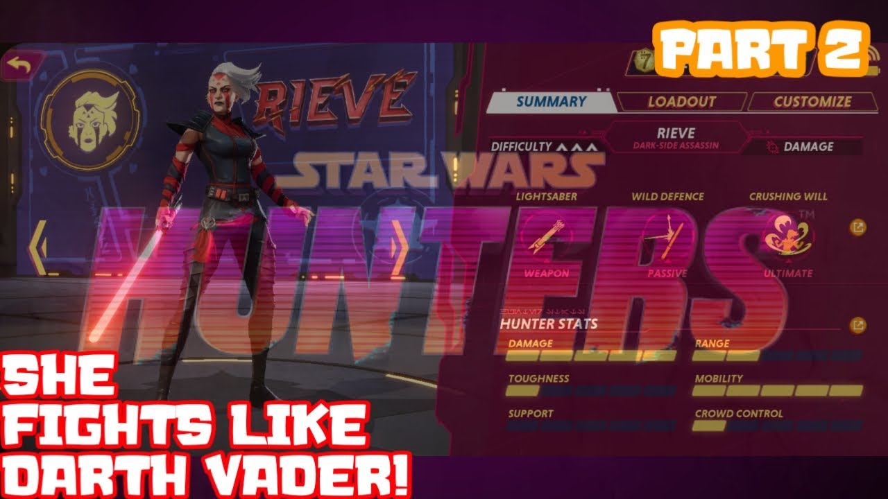 STAR WARS Hunters Gameplay Part 2 - RIEVE: Control (Android & IOS ...