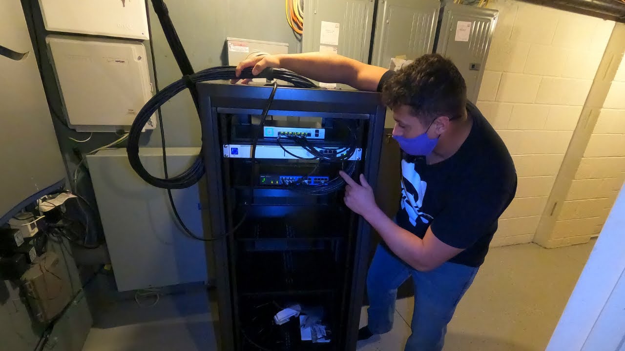 AV Wiring Nightmare SOLVED. Wire management - YouTube