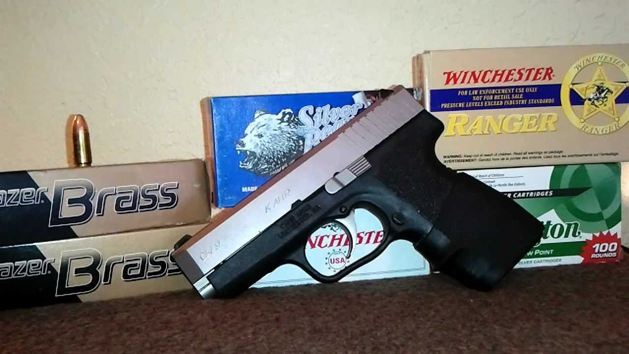 PERFECT CCW! KAHR CW9 SINGLE STACK COMPACT 9MM - YouTube