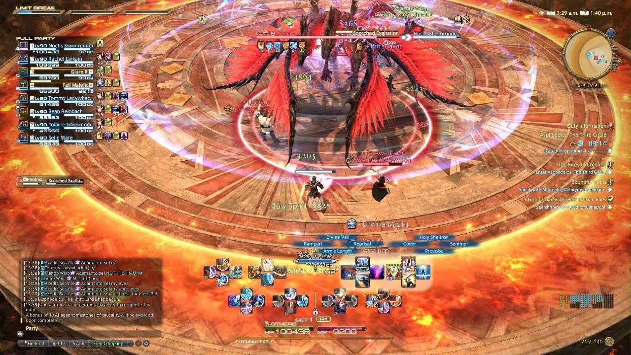 FFXIV - PLD - iLv640 - P3N - YouTube