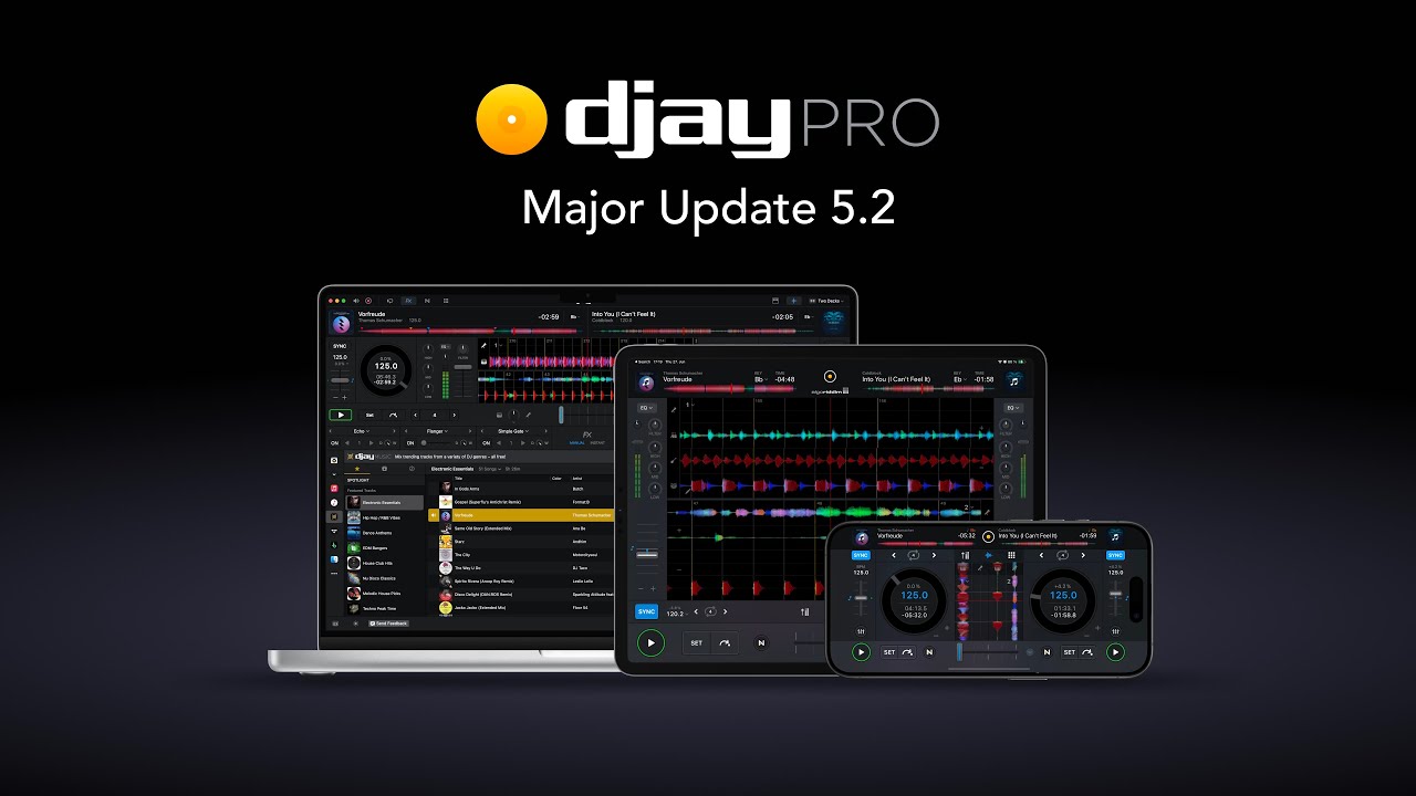 djay Pro 5.2 - Walkthrough - YouTube