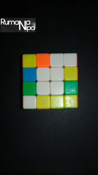 4×4 Rubik's Cube| Rumana Nipa - YouTube