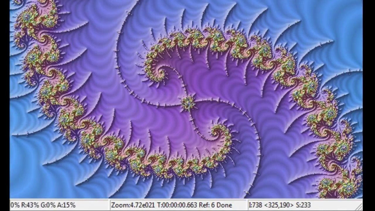See Kalles Fraktaler in action on Mandelbrot - YouTube