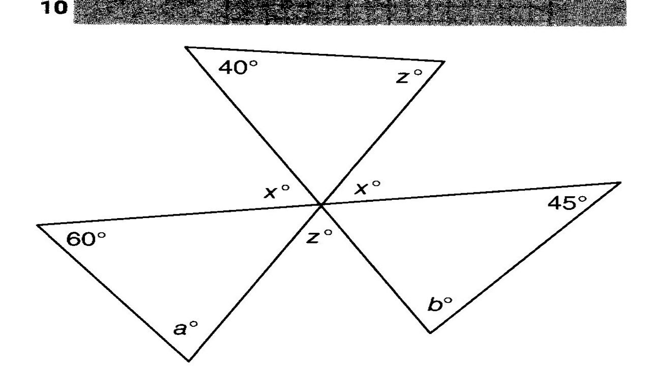 SAT Prep Geometry & Trigonometry 6 Practice Test2 Q10 - YouTube