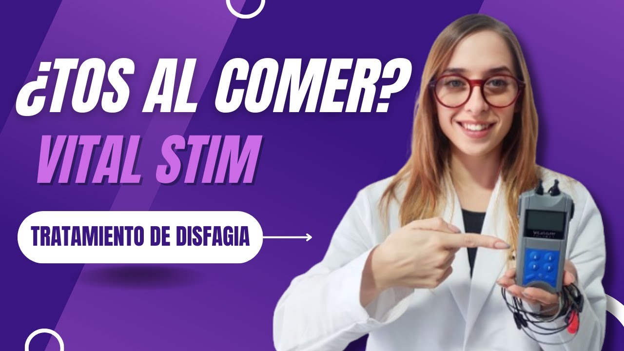 ¿Cómo se hace la terapia de deglución? Terapia Vital Stim - YouTube