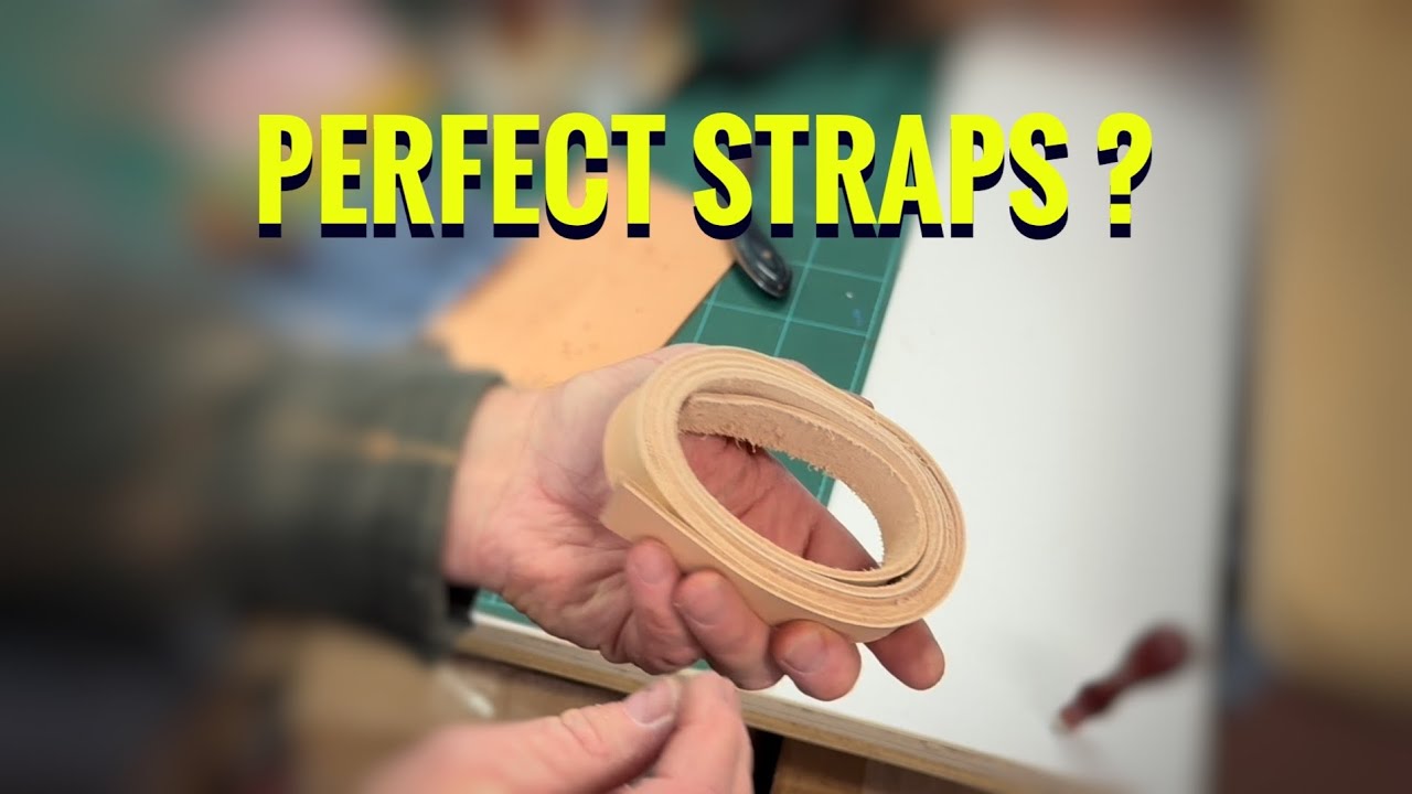 This Strap Cutter And Method Changed How I Cut Leather Straps - YouTube