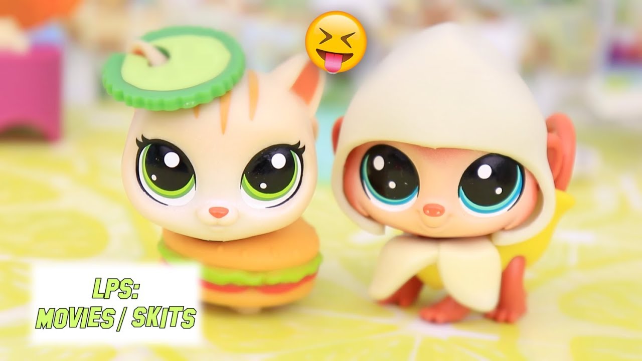 LPS: Halloween Costumes - Hungry Pet Unboxing + Skit - YouTube