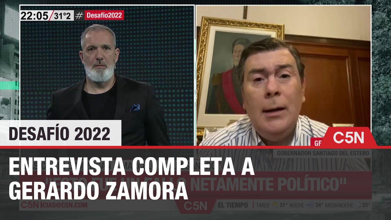 ENTREVISTA COMPLETA al GOBERNADOR de SANTIAGO DEL ESTERO, GERARDO ...