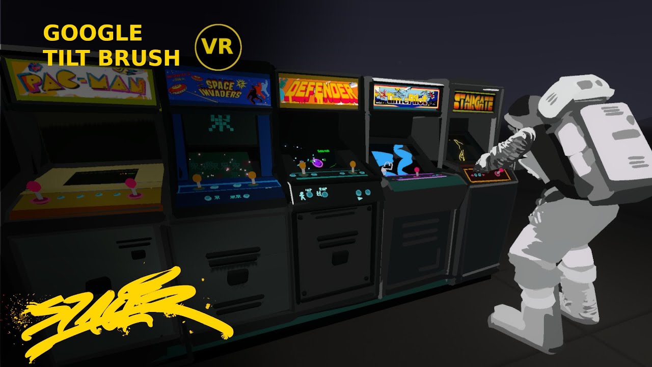 ISOLATION SPACE - VR PAINTING WITH TILT BRUSH - YouTube
