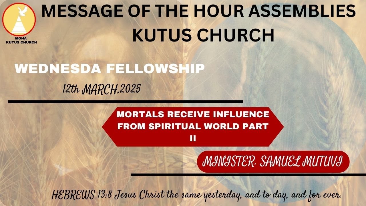 12/03/2025 || WEDNESDAY FELLOWSHIP - YouTube