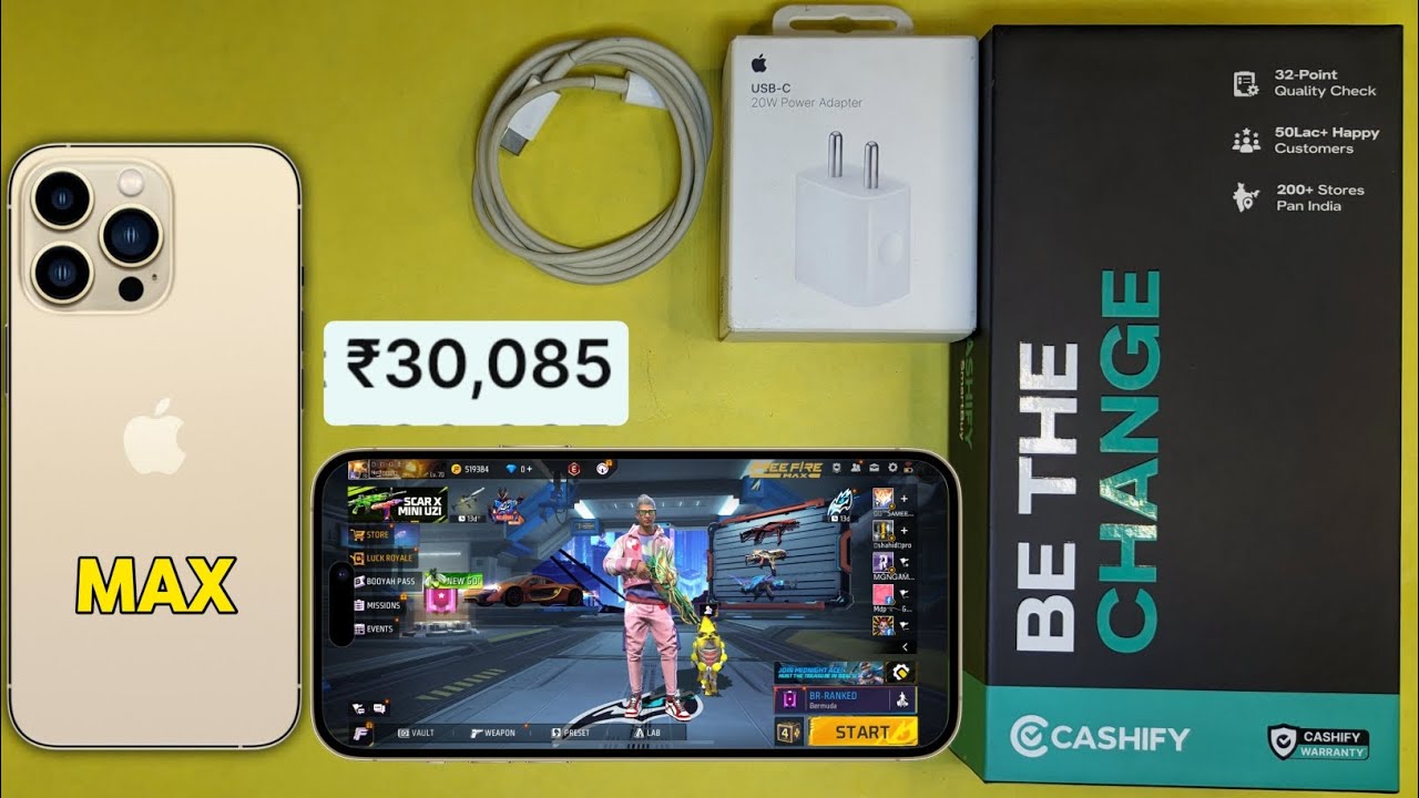 iphone 14 pro max unboxing gaming test // iphone 14 pro max free fire ...
