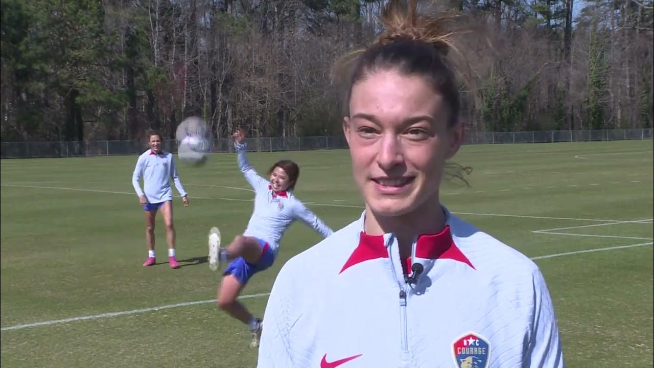 German National Teams Feli Rauch Finds Home At Nc Courage Youtube