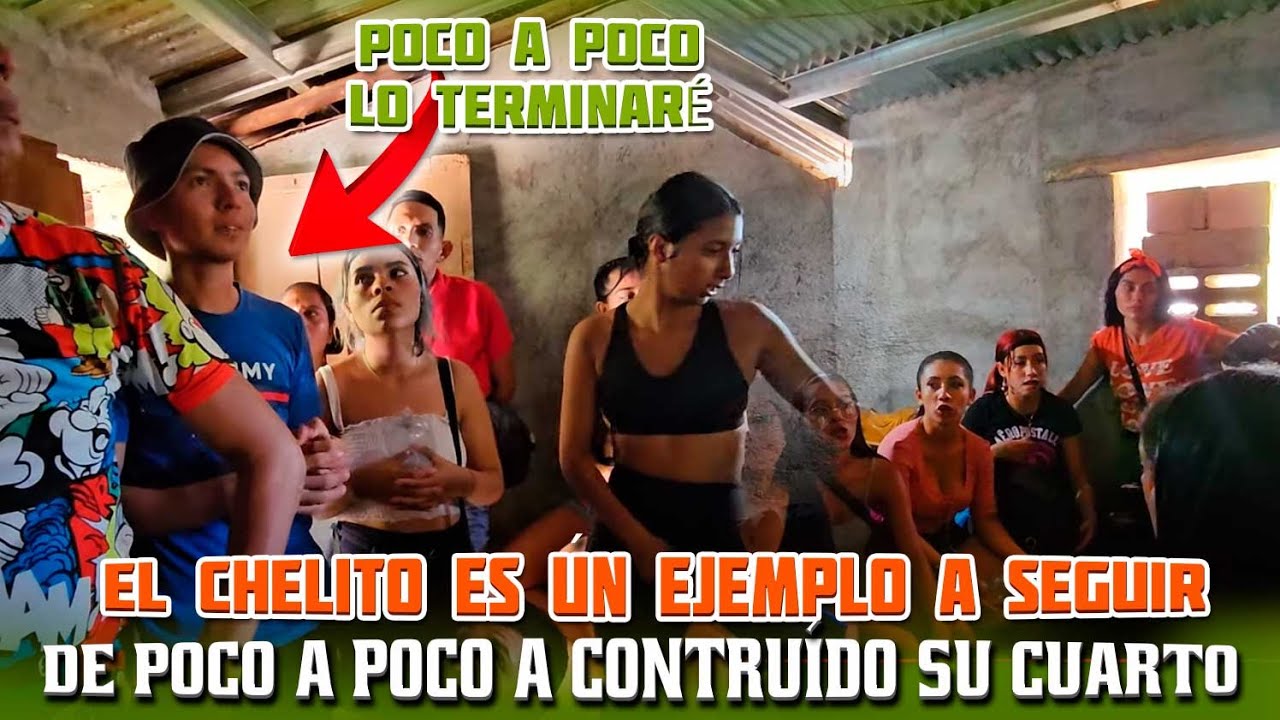 Con mucho esfuerzo el chelito ha ido construyendo su cuarto, quiere ...