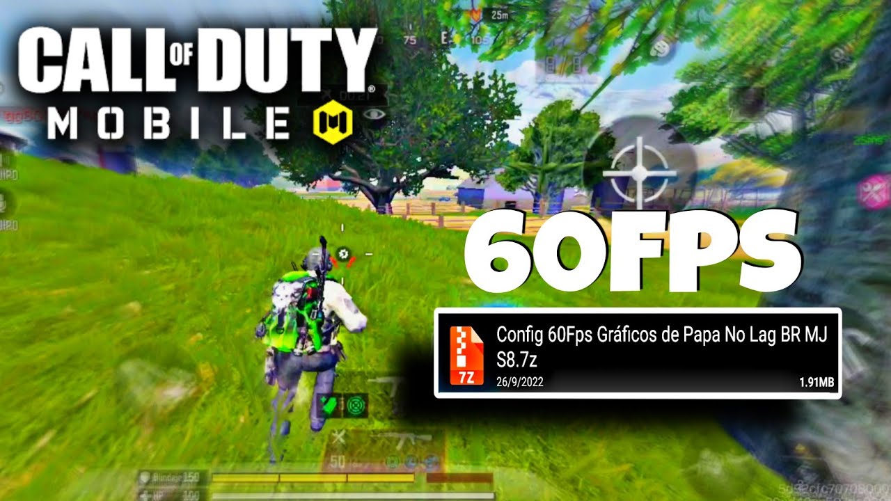 🚨Config 60Fps Gráficos de Papa No Lag| CÓMO REDUCIR EL LAG EN CALL OF ...