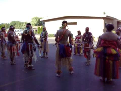Yapese stick dance....? - YouTube