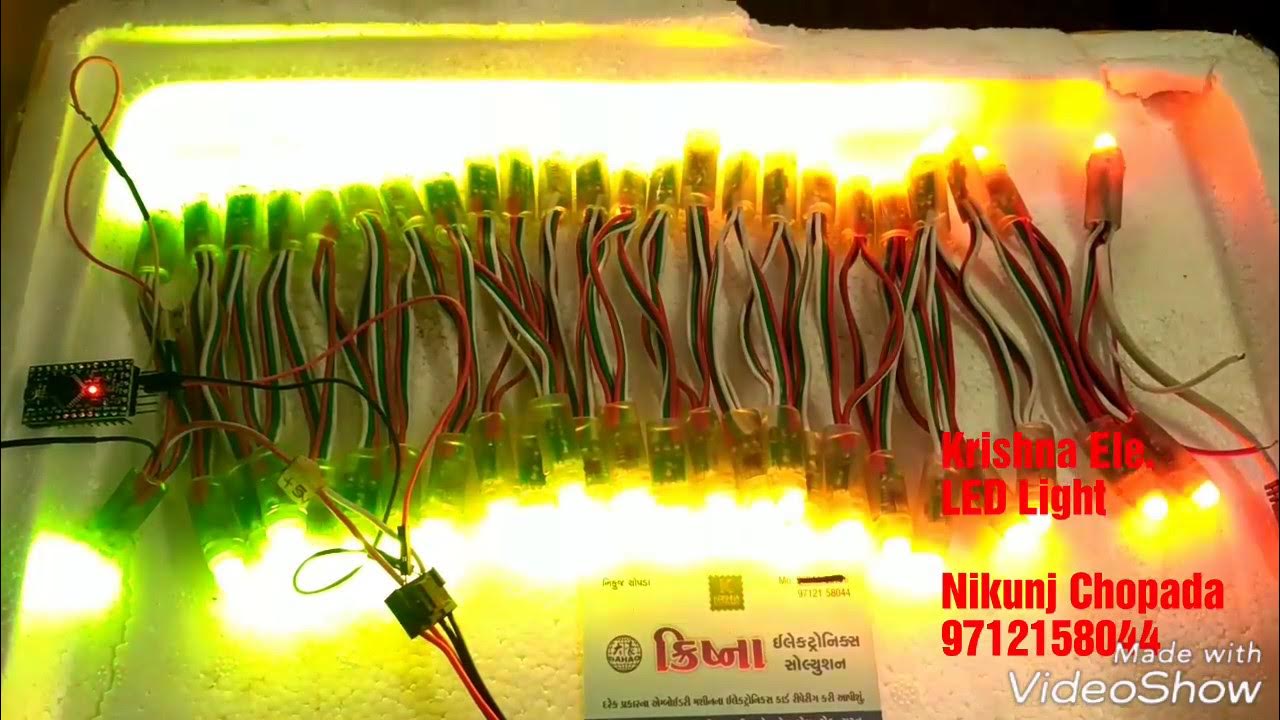 Pixel led 1903 to Arduino in without T1000s controller working.led edit ...