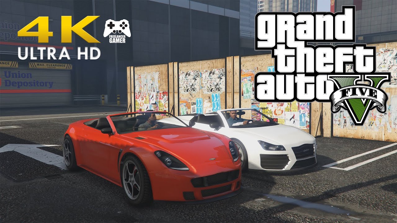 GTA V PC 4K Gameplay First Missions - YouTube