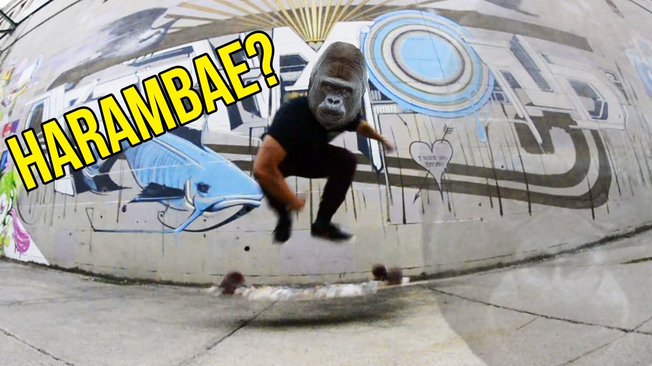 How To Longboard: Harambe Flip Freestyle and Dance Trick Tip (EASY ...